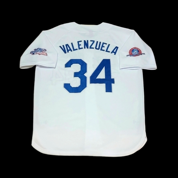 Shirts | Fernando Valenzuela La Dodgers Jersey 1981 World Series ...
